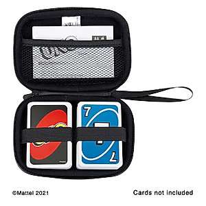 Klein UNO: Carry Bag - Holds Uno Game Cards, Stow The Game Instructions in The Mesh Compartment, Sturdy Zip Up Case