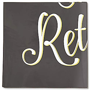 Happy Retirement Party Table Covers (54 x 108 in, 3 Pack)