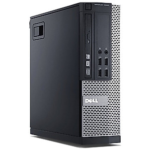 Dell Fast Optiplex 9020 Small Form Business Desktop Mini Tower Computer PC (Intel Core i5-4570, 16GB Ram, 2TB Hard Drive, WiFi, DVD-RW) Win 10 Professional (Renewed)
