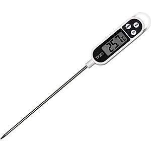 TP300 Digital Meat Thermometer for Cooking Food, Kitchen Needs, Smoker Oven BBQ Grill, Candy, Drinks, Instant Read, Long Probe