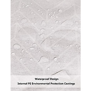 QUEENLALA Rectangular Laundry Hamper/Foldable Nursery Laundry Basket for Organizing/Storage Bin Baskets/Children Toy Office Bedroom/Toy Bin Closet Shelf Baskets（Rec-Grey Wheat）