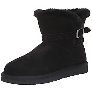 Koolaburra by UGG Women's Delene Mini Boot, Black, Size 11