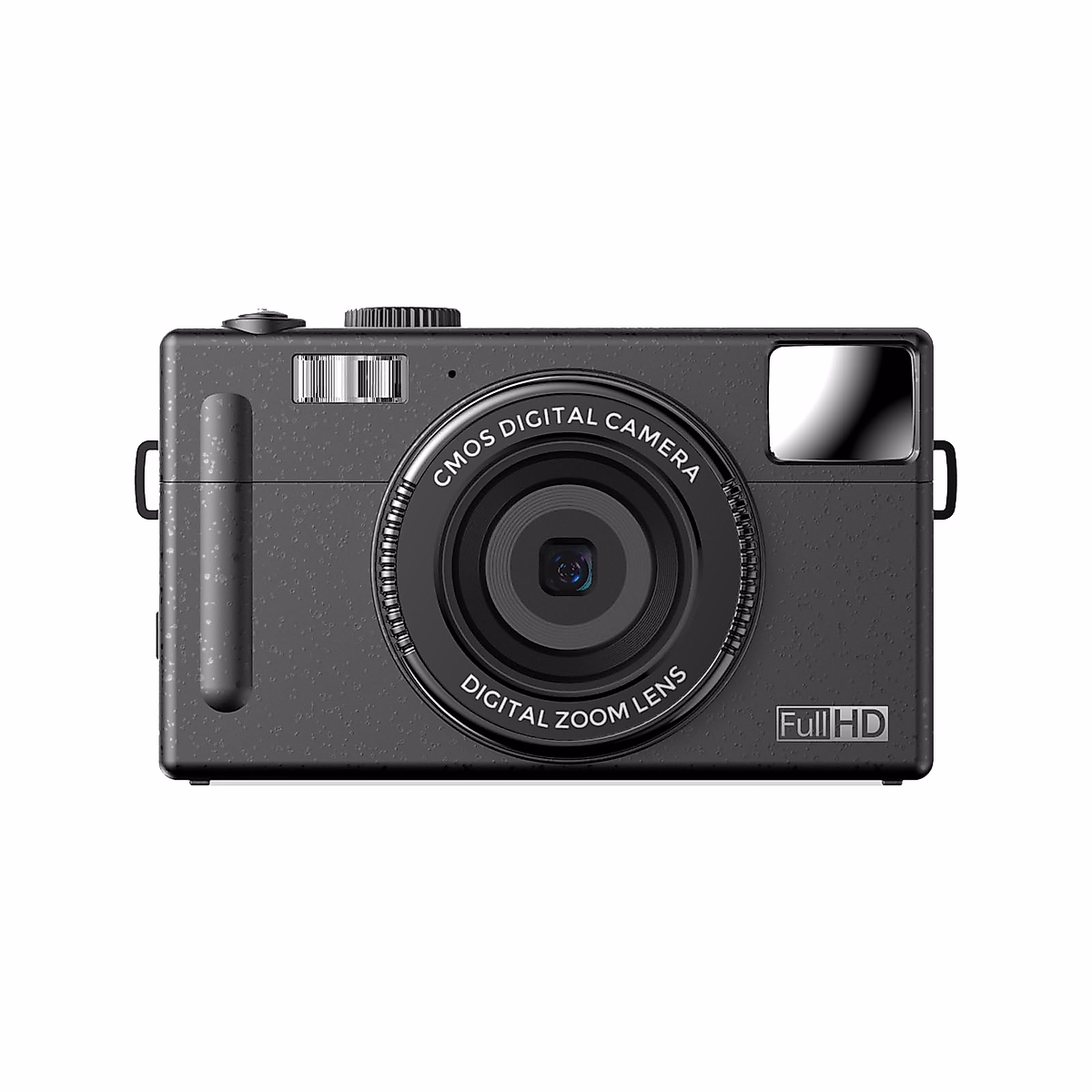 16X Digital Camera, 3 inch TFT LCD 24MP Portable 1080P FHD Micro Single Camera, 1500mAh Rechargeable, for Beginners, Children, Teenagers, Friends(Black)