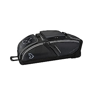 DeMarini Spectre Wheeled Bag,Black,LARGE