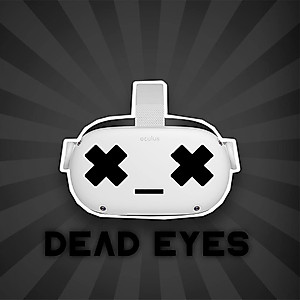 Dead Eyes - Oculus Quest 2 - Decals - Black