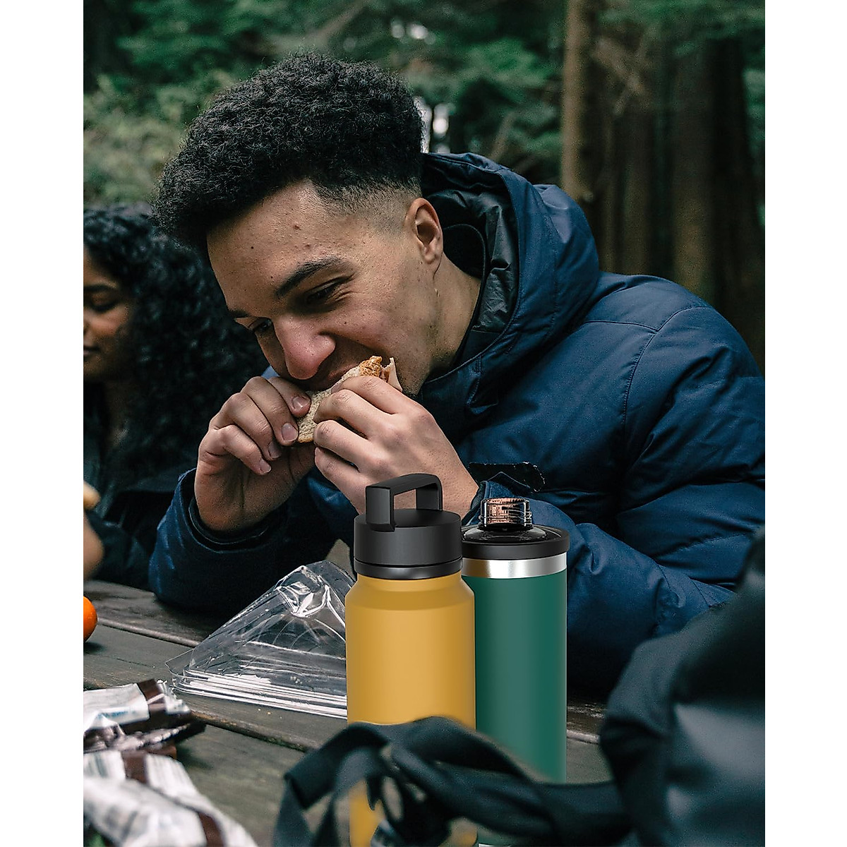 ALIENSX Chug Cap for YETI Rambler Bottle and Other Bottles, Replacement Accessories Cap Lid Fits 18/26 / 36/64 oz Bottles