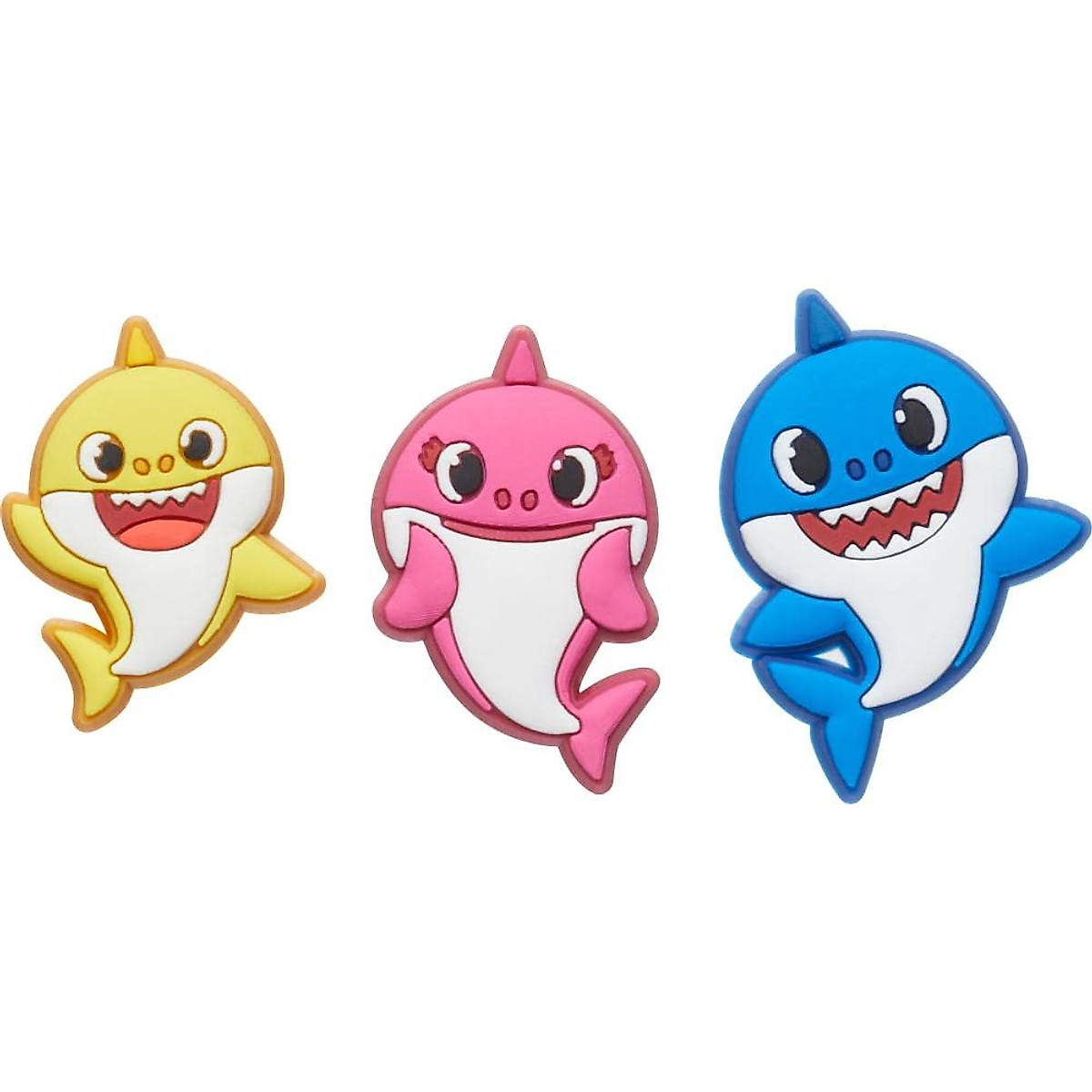 Crocs Jibbitz 3-Pack Character Shoe Charms | Jibbitz, Baby Shark, Small
