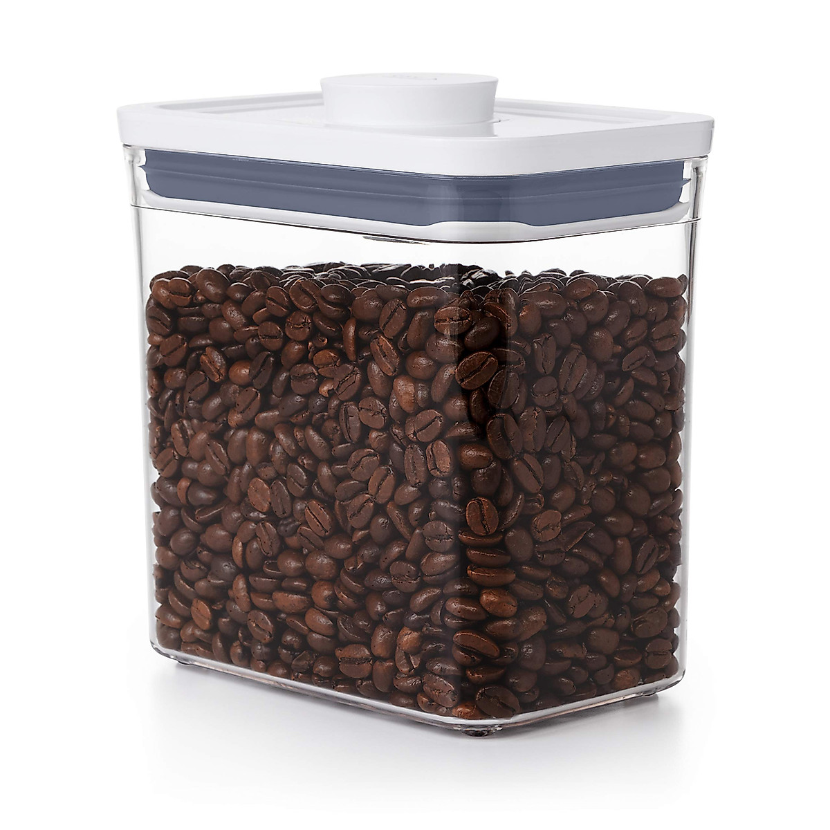 OXO Steel POP Coffee Container with Scoop (1.7 Qt) Good Grips POP Container (1.7 Qt) | Airtight Coffee and Food Storage