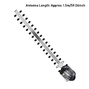 2.4G Directional Antenna,20dBi High Gain 2.4GHz Antenna 13 Unit Directional Antenna, Router Network Card Outdoor Antenna