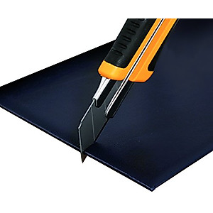 Snap-Off Knife, 7 1/2 In, Yellow/Black