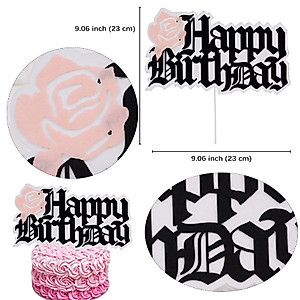 Gothic Death To My 20s Decorations for Her Women, Rip To My Twenties Funeral For My Youth 30th Birthday Decorations Supplies