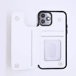 Unique-Custom-Gift Personalized Photo Flip Leather Wallet Case with Card Holder For Apple iPhone 7 8 Plus SE2 XR XS 11 12 13 14 Pro Max, Customize Picture Text PU Kickstand Double Magnetic Cover