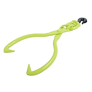 Timber Tuff ATMW-02 20" Swivel Grab Skidding Tongs, Green
