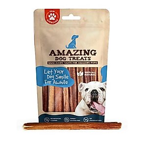 Bully Sticks for Small Dogs (6 Inch Junior - 12 Count) - Premium Bully Sticks for Dogs - Best Bully Stick Dog Chews - 100% All-Natural Beef Bully Bones for Puppies and Small Breeds