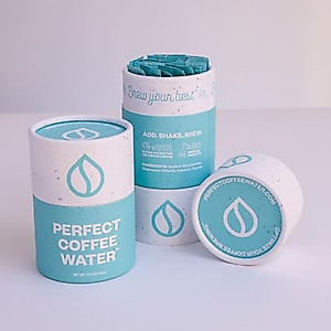 Perfect Coffee Water - Minerals for Creating The Best Water to Brew Coffee, Optimize Your Coffee Brewing, Brew Better, not Bitter, Coffee. (20, 1 Gallon/4 Liter Stick Packets)