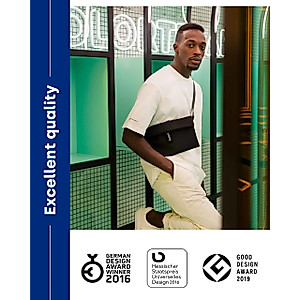 Notabag Crossbody bag (black) – All in one tote bag, handbag, fanny pack & belt bag – Innovative design made from recycled materials – Crossbody bag men and women – Versatile cross body bag