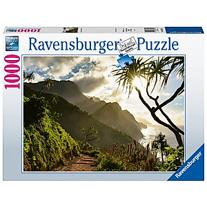 Ravensburger Kalalau Trail Kauai Hawaii 1000 Piece Jigsaw Puzzles for Adults & Kids Age 14 Years Up - Landscape Puzzle [Amazon Exclusive]