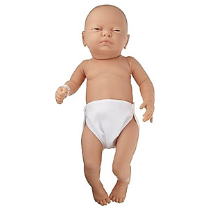 3B Scientific W17000 Newborn Male Baby Care Model, 19.7" Height