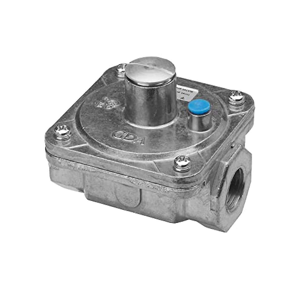 Adjustable Natural Gas Regulator for Gas Fire Pits, 3" to 5" WC (water column) Output, 1/2 PSI Input, 1/2" NPT, Designed for Outdoor Natural Gas Fire Pits, Fireplaces, and Grills