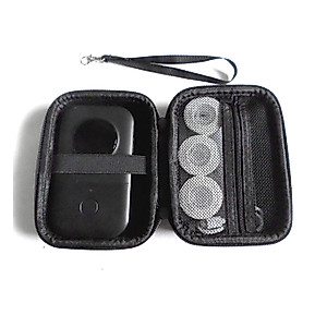 AMSAMOTION Label Maker Case for SUPVAN E10 Mini Bluetooth Label Printer, Extra Interior Mesh Pocket Fits Label Paper Cable