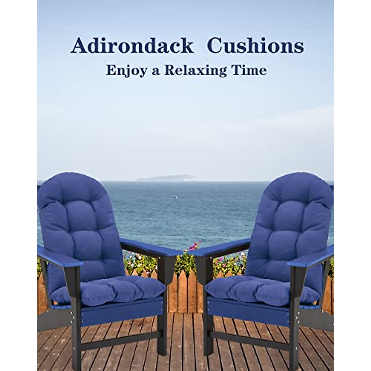 Adirondack Chair Cushion, Weather Resistant Adirondack Cushions, Patio Rocking Chair Cushions