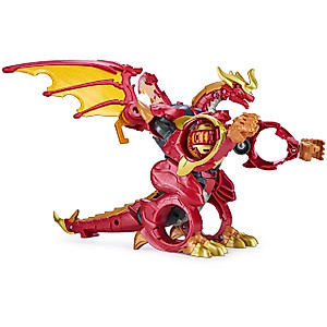 Bakugan, Dragonoid Infinity Transforming Action Figure with Exclusive Fused Ultra and 10 Baku-Gear Accessories, Boys Toy Aged 6 and Up