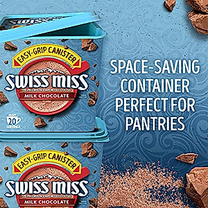 Swiss Miss Milk Chocolate Flavored Hot Cocoa Mix, 22.23 OZ Canister