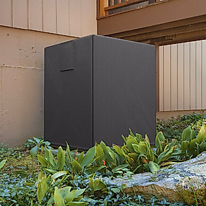 HOXHA Air Conditioner Cover for Outside Units, Durable AC Unit Cover Square Fits up to 24X24X30 Inch