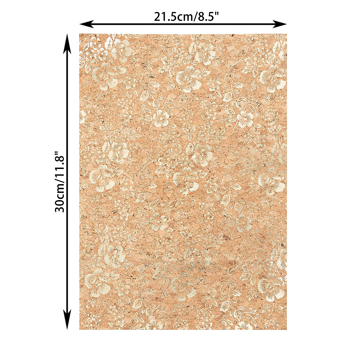 Lychee A4 Soft Cork Fabric Colorful for DIY Sewing Handcrafts Accessories Decor