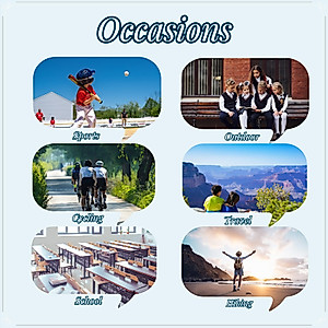 VIDOSCLA Color-blocking Sports Kids Backpack,Middle Schoolbag Elementary Student Bookbag for Girls&Boys