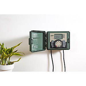 Orbit 57900 12-Station Outdoor Swing Panel Sprinkler System Timer