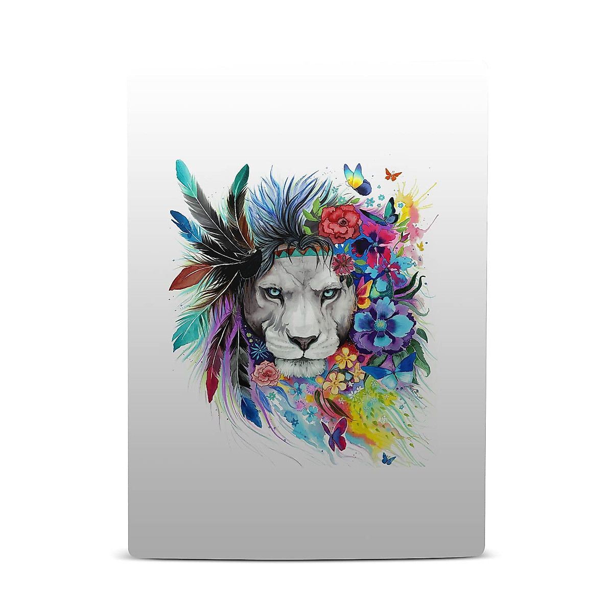 Head Case Designs Officially Licensed Pixie Cold King Of The Lions Art Mix Vinyl Faceplate Sticker Gaming Skin Decal Cover Compatible With Sony PlayStation 5 PS5 Disc Edition Console