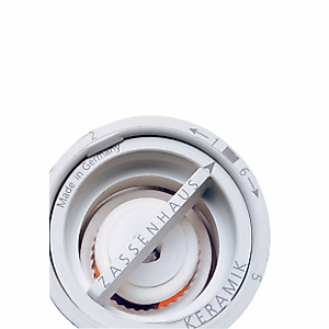 Zassenhaus Frankfurt Salt Grinder Mill, 7-Inch, Bamboo