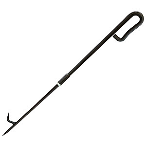 Fire Poker for Fire Pit. 34 Inc 2 Lb Heavy Duty Fireplace Poker Made of Diameter 0.47 Inc Solid Steel. Upgraded Campfire Poker for Fireplace, Camping, Fire Pit, Wood Stove, Outdoor& Indoor Use.