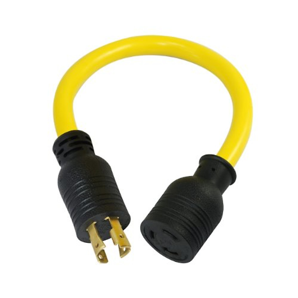 Conntek PL1430L530 1.5-Feet Female Locking Connector for 250-volt L14-30P Plug to 125-volt L5-30P