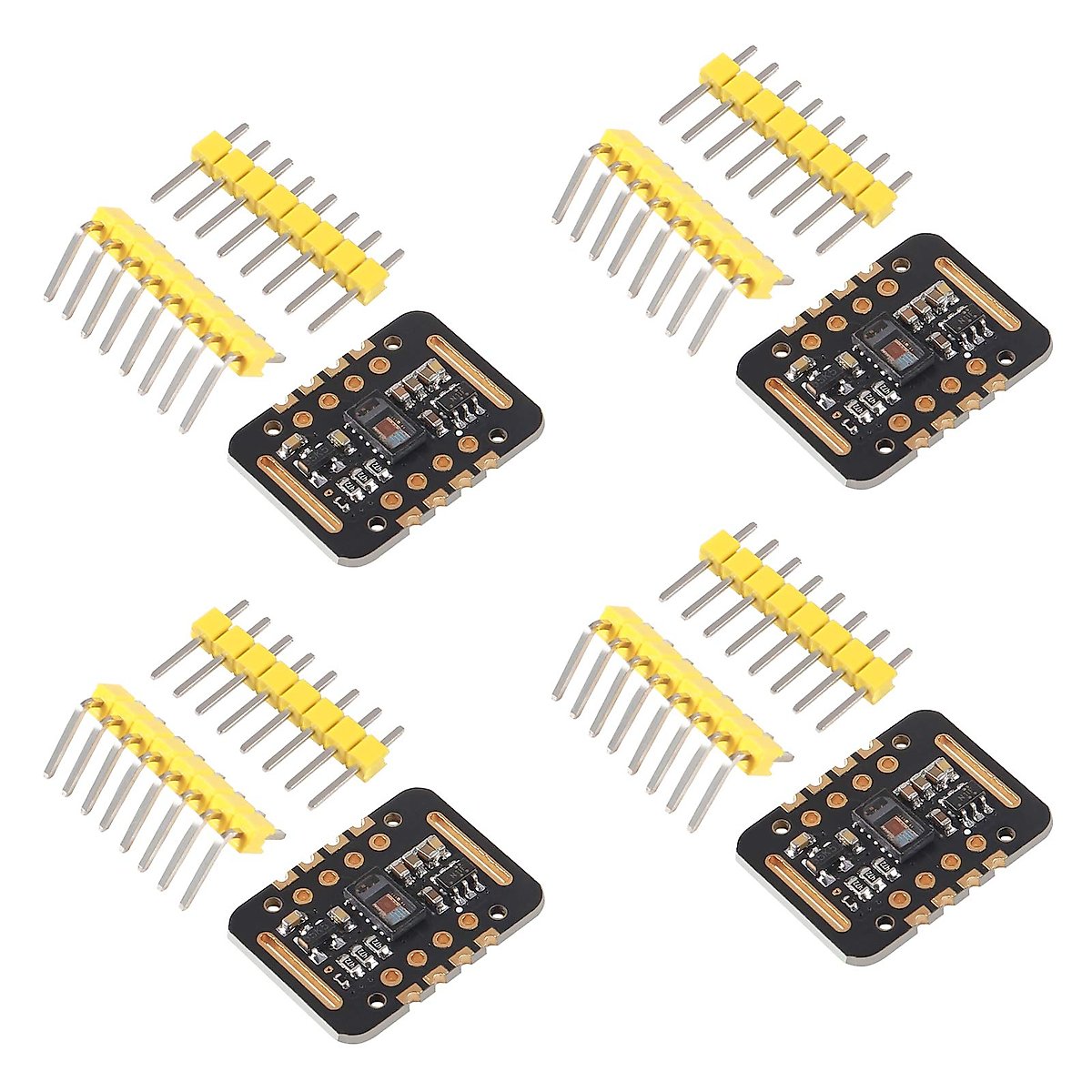 ACEIRMC 4pcs Heart Rate Sensor Module MAX30102 Pulse Detection Blood Oxygen Concentration Compatible for Arduino STM32