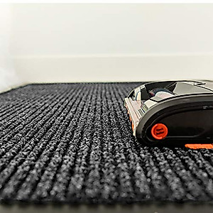 Notrax 109 Brush Step Entrance Mat, for Home or Office, 4' X 8' Charcoal, 109S0048CH