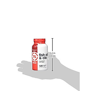 Top Secret Nutrition Fish Oil and CLA Veggie Softgels, 120 Count