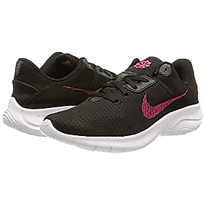 Nike Womens Flex Experience RN 11 Nn Running Trainers, Black/Rush Pink-White, 7.5 M US