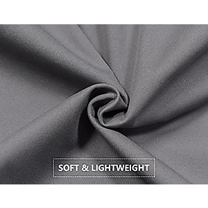 Little Donkey Andy Men's Lightweight Softshell Vest, Windproof Sleeveless Jacket for Travel Hiking Running Golf Gray XL