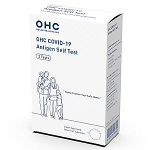 OHC Covid Tests For Home Rapid, 2 Tests Per Box, Result in 15 Minutes