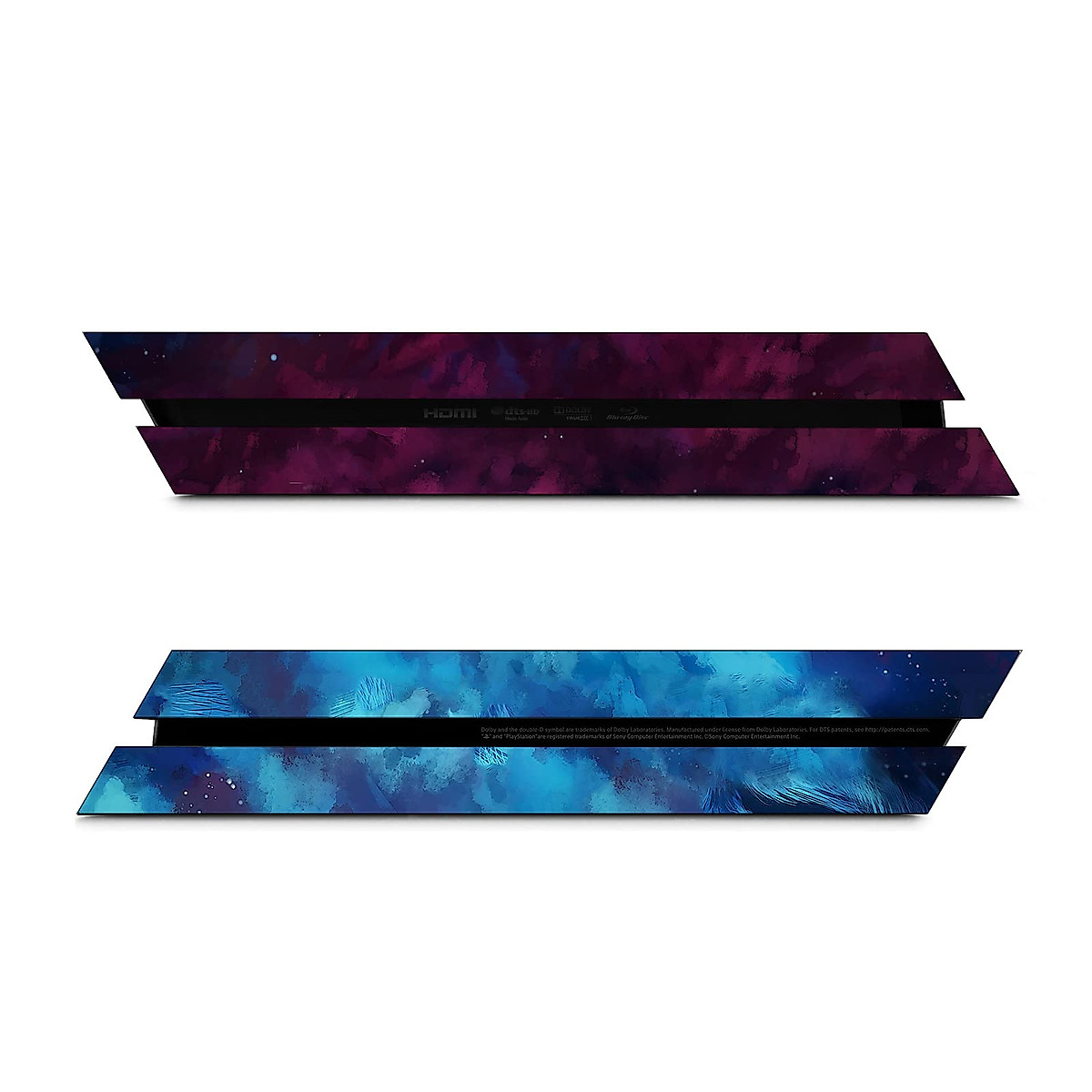 Head Case Designs Officially Licensed Jonas "JoJoesArt" Jödicke Wolf Galaxy Art Mix Matte Vinyl Sticker Gaming Skin Case Cover Compatible With Sony PlayStation 4 PS4 Console