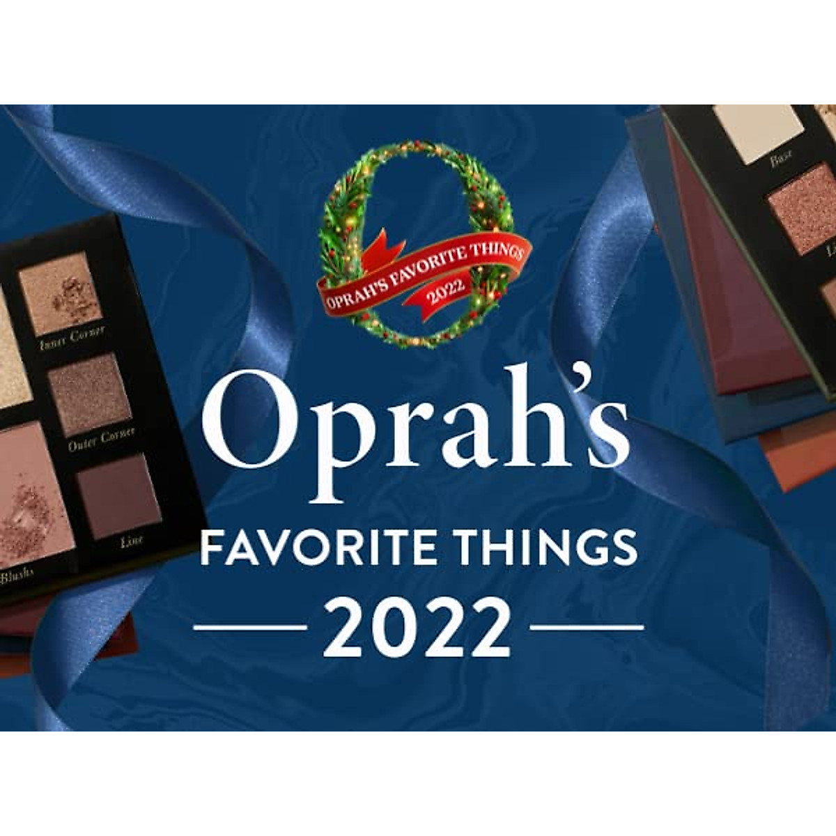 LAURA GELLER NEW YORK 2022 Annual Party in a Palette Set of 4 Curated Full Face Makeup Palettes, Includes Eyeshadow, Highlighter & Blush