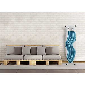 Mabel Home Ironing Board Made in Europe, Adjustable Height, Deluxe, 4-Leg, + Extra Cover, Easy Storage,3 Different Model & Sizes, Deluxe 44" x 14"