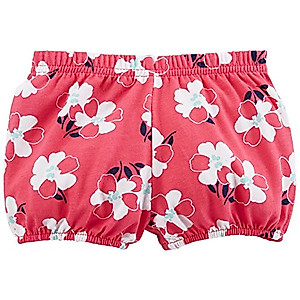 Simple Joys by Carter's Baby Girls' 3-Pack Romper, Sunsuit and Dress, Mint Green Cherry/Navy Stripe/Pink Floral, 3-6 Months