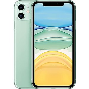Apple iPhone 11, 64GB, Green - Unlocked (Renewed Premium)