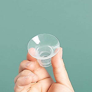 Flange Inserts for Breast Pumps; Convert 24mm Flange to 17mm; Medela, Spectra, Elvie Stride, Willow Go, Momcozy, Mom Cozy, Ainsir, Iapoy, Hygeia, Mommed, Motif, Tsrete, Ikare, Zomee (2pcs, 17mm)
