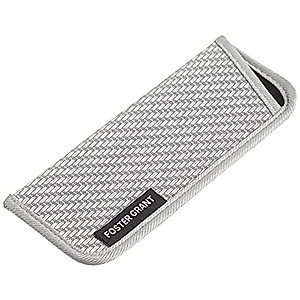 Foster Grant Men's Sawyer Multifocus Rectangular Reading Glasses, Matte Dark Gunmetal/Transparent, 54 mm + 2