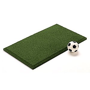 IncStores 2 1/4 Inch Thick Outdoor Playground Mat | Extra Thick Rubber Mat for Grip and Safety Around Backyard Swings, Slides, and Jungle Gyms | 32" x 54", Forest Green