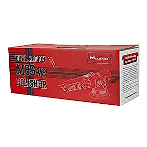 Dual Action Polisher for Car Detailing - MaxShine M8S V2 - Dual Action Polisher with 1000W Motor - 8mm Throw DA Polisher - 5-inch Backing Plate Orbital Polisher - Buffer Polisher for Car Detailing